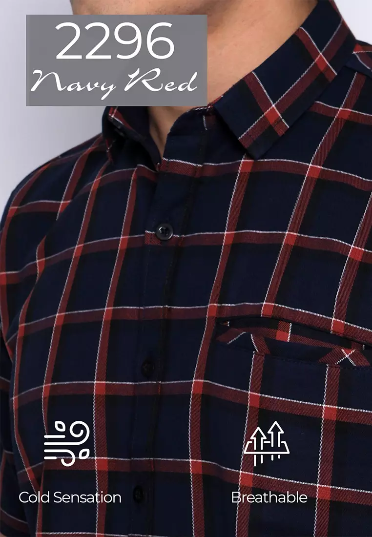 Jual Simple Perfect Simple Perfect Kemeja Chicago Pria Lengan Pendek ...