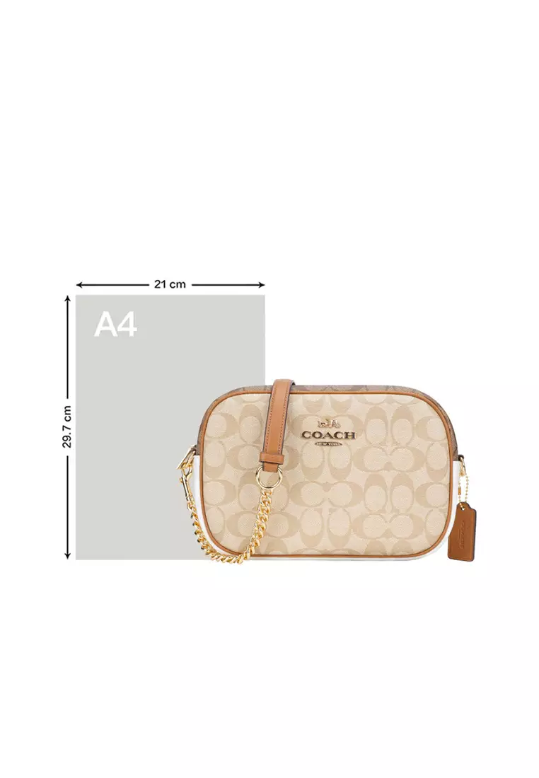Coach Jamie Camera Bag In Blocked Signature Canvas CA172 2024 | Buy ...