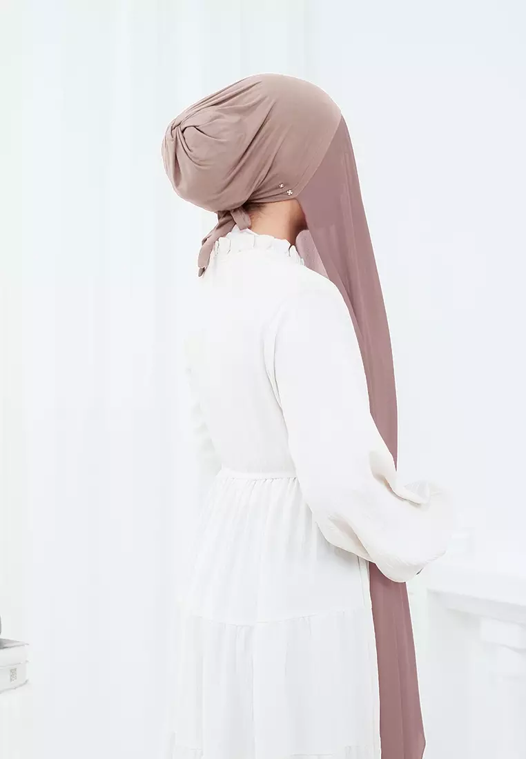 Jual Cantik Kerudung ELENA INSTAN - CHOCO Original 2025 | ZALORA ...