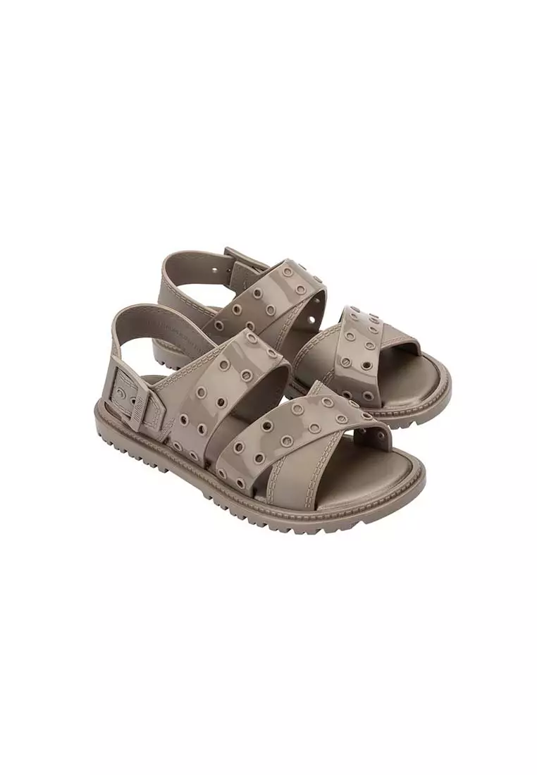 Buy Melissa Lock Sandal Ad Beige Online | ZALORA Malaysia
