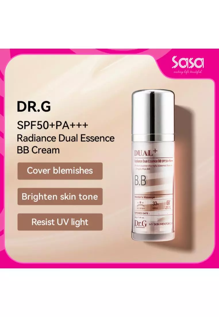 Buy DR. G Dr.G SPF50+PA+++ Radiance Dual Essence BB Cream 40g 2025 Online | ZALORA Philippines