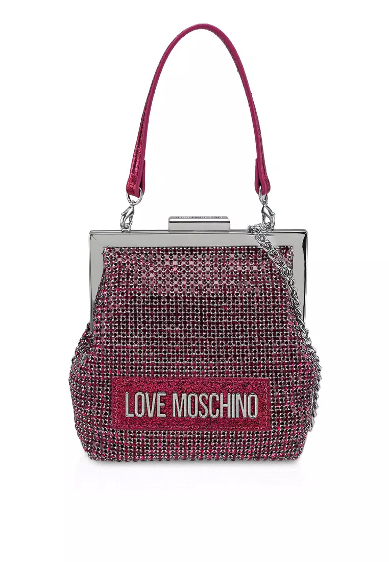 Jual Love Moschino Mini Bag with Rhinestones (nt) Original 2024 ...
