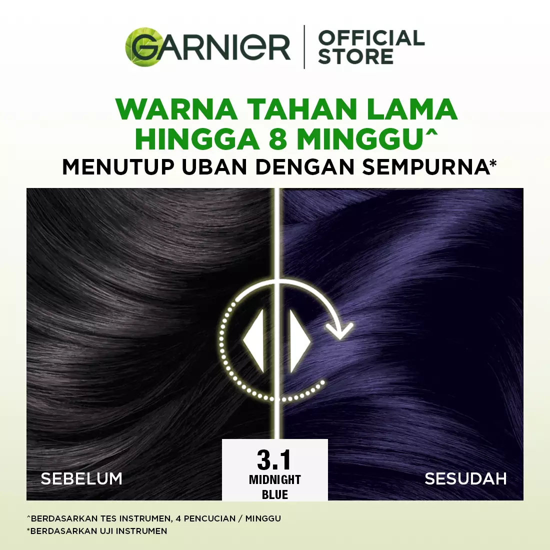 Jual GARNIER Garnier Color Naturals Ultra Hair Color - Midnight Blue ...