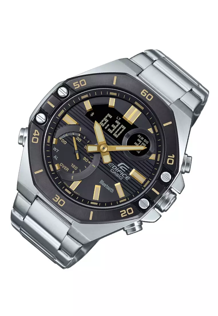 Buy Casio Edifice Digital Analog Bluetooth Watch ECB-10DB-1A9 2026 ...