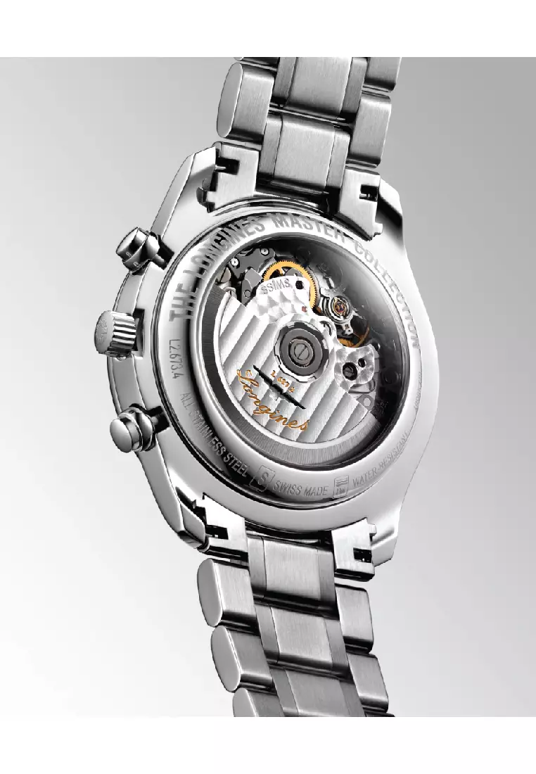 Buy Longines Longiness Master Collection Automatic Stainless Steel Men ...
