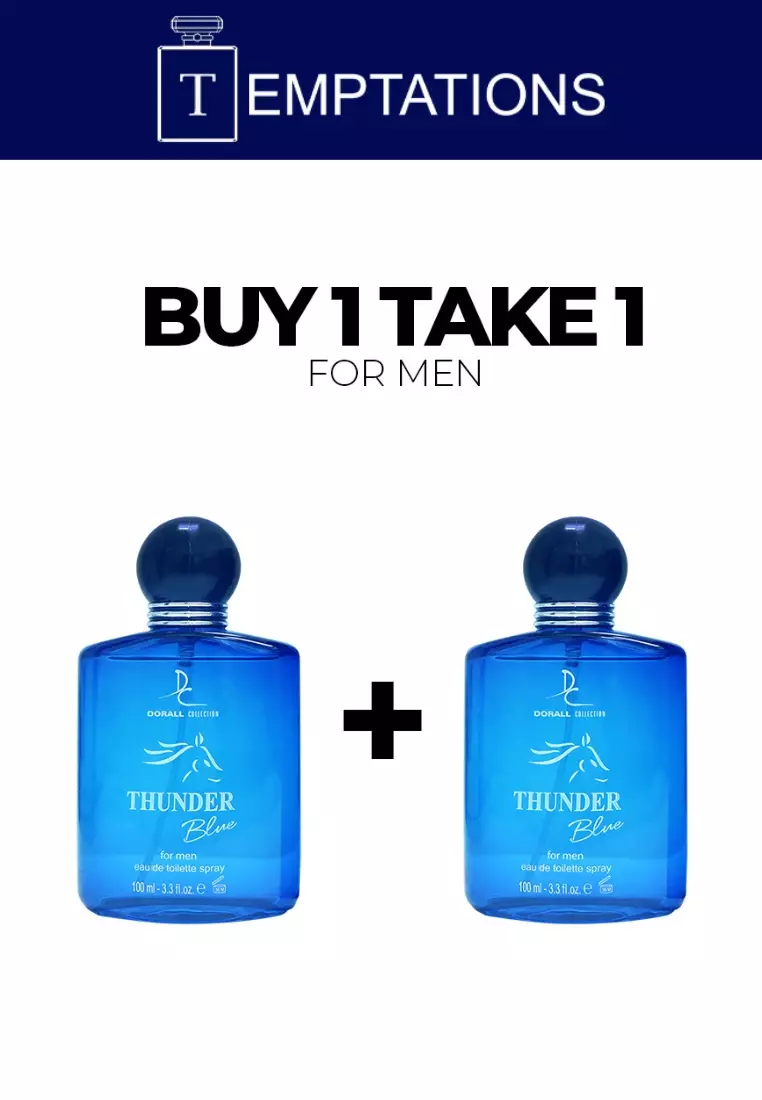 Buy DORALL COLLECTION (B1T1) Dorall Collection THUNDER BLUE 100ml EDT ...