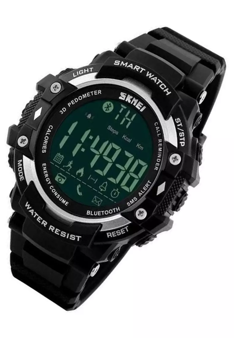 Jual SKMEI Jam Tangan Sporty Olahraga Smartwatch Bluetooth Waterproof ...