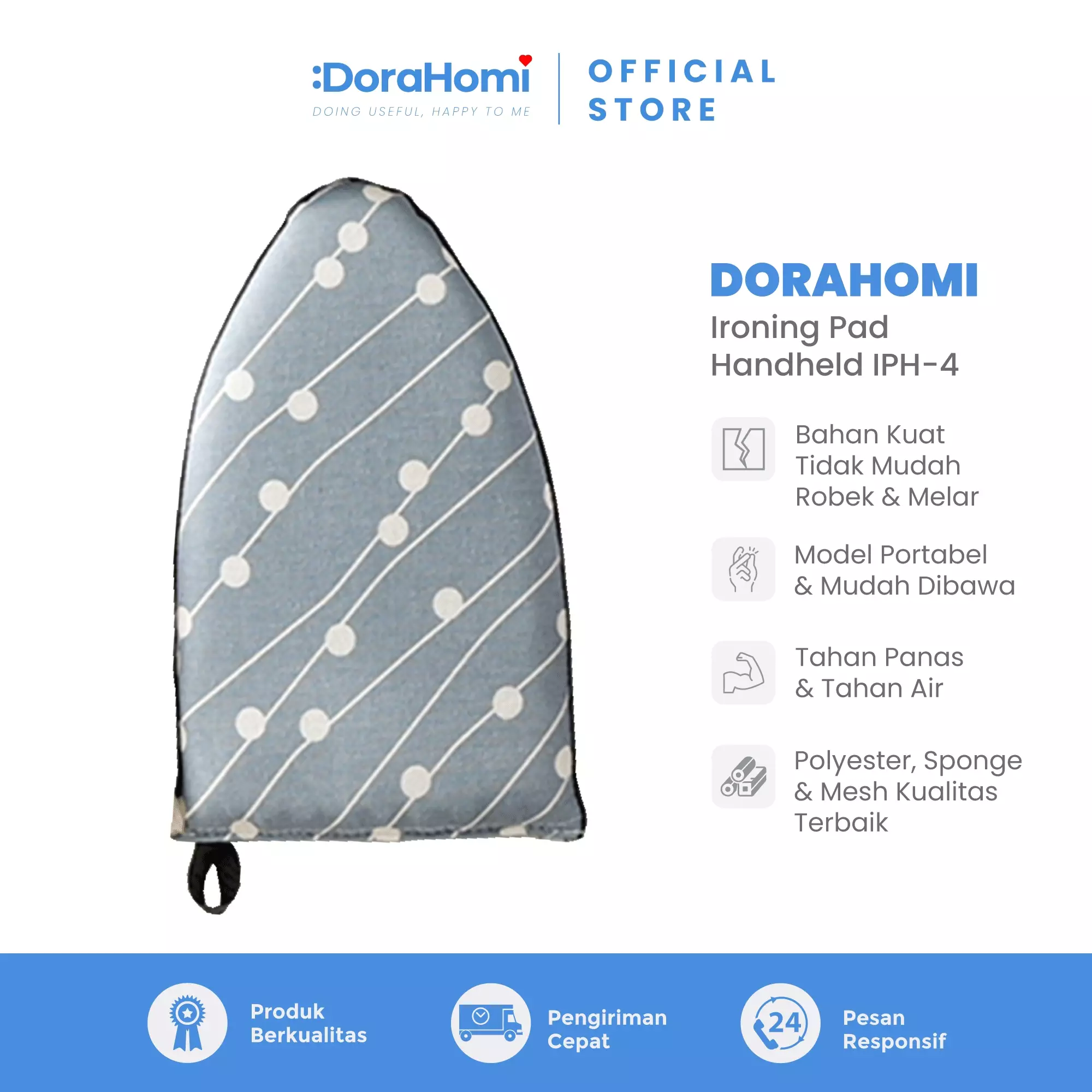 Jual Dorahomi DoraHomi Sarung Tangan Setrika Uap Gengam Alas Setrikaan ...