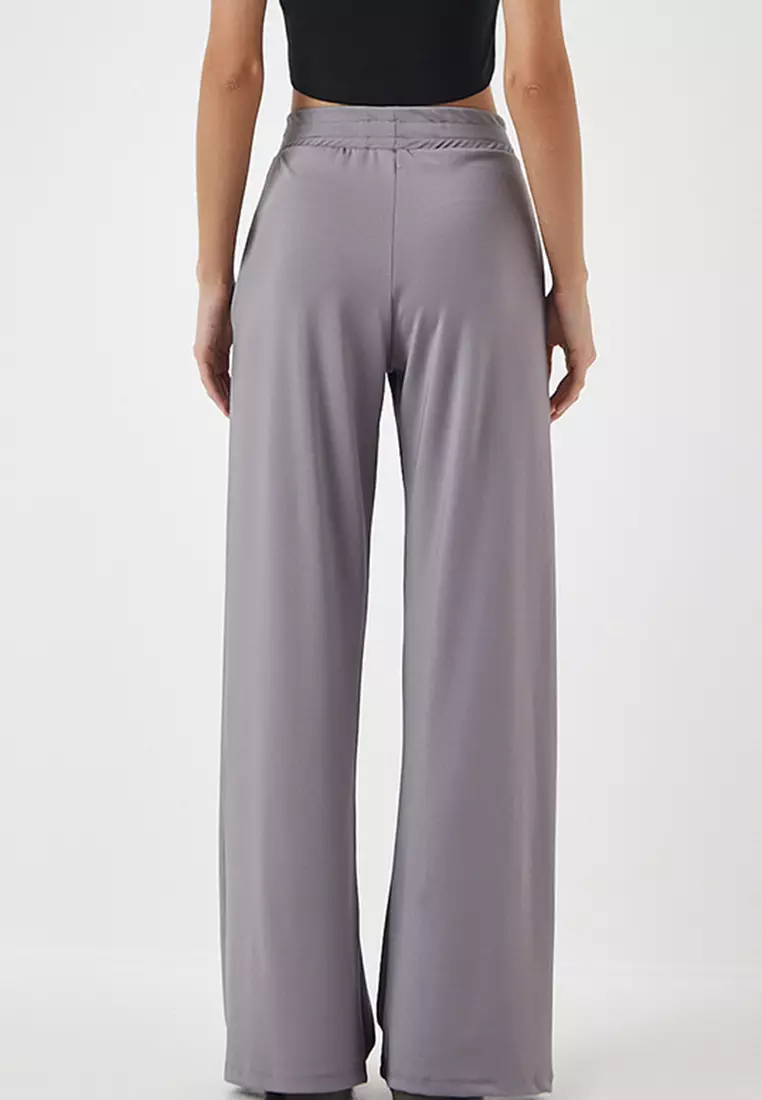 Jual Happiness Istanbul Wide Leg Trousers Original 2024 Zalora