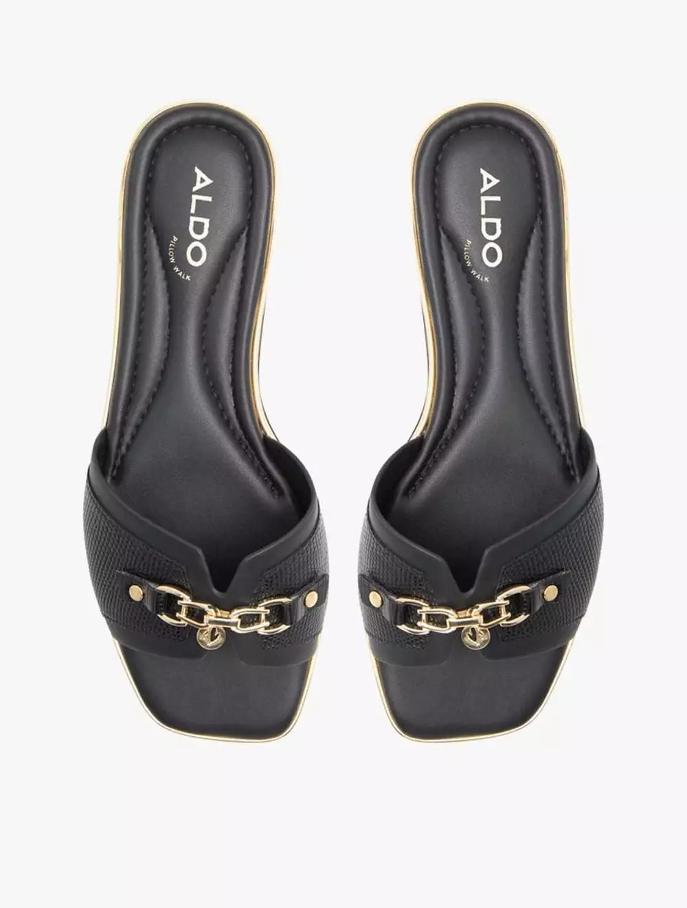 Jual ALDO ALDO Alamassi Women's Flat Sandals - Black Original 2024 | ZALORA Indonesia