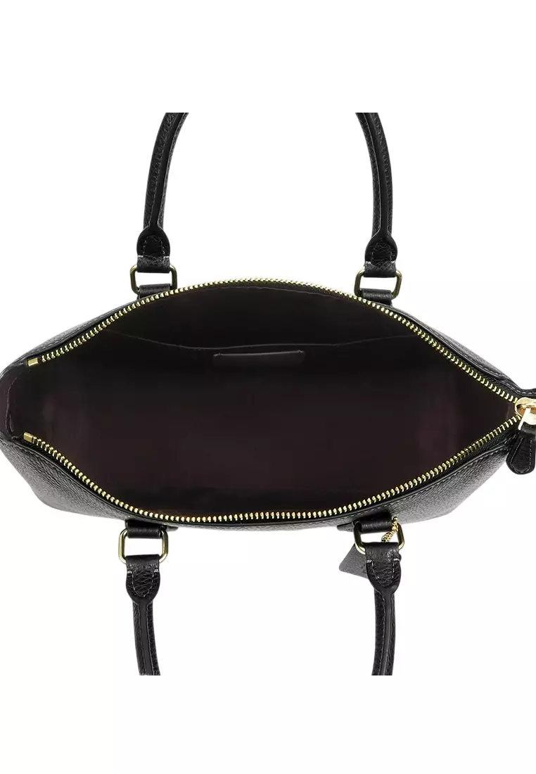 Buy Coach Georgia Satchel Bag - Black 2025 Online | ZALORA