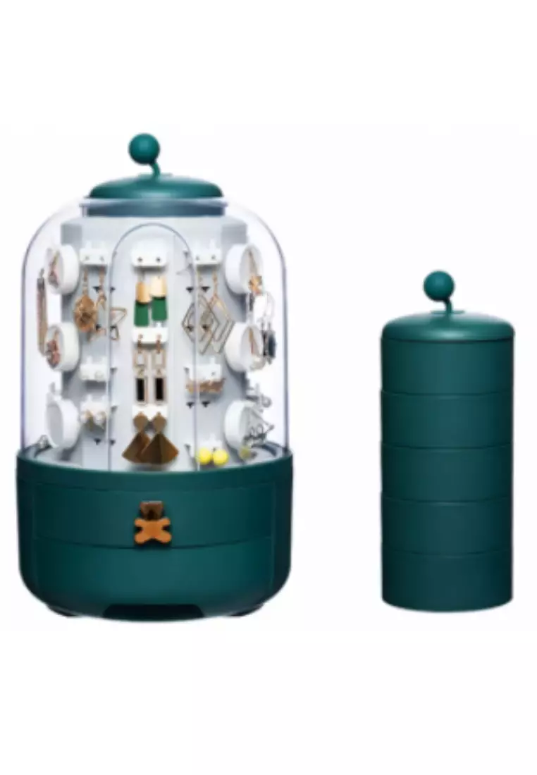 Buy Golden Ticket Super Savers Revolving Jewelry Organizer Box ...