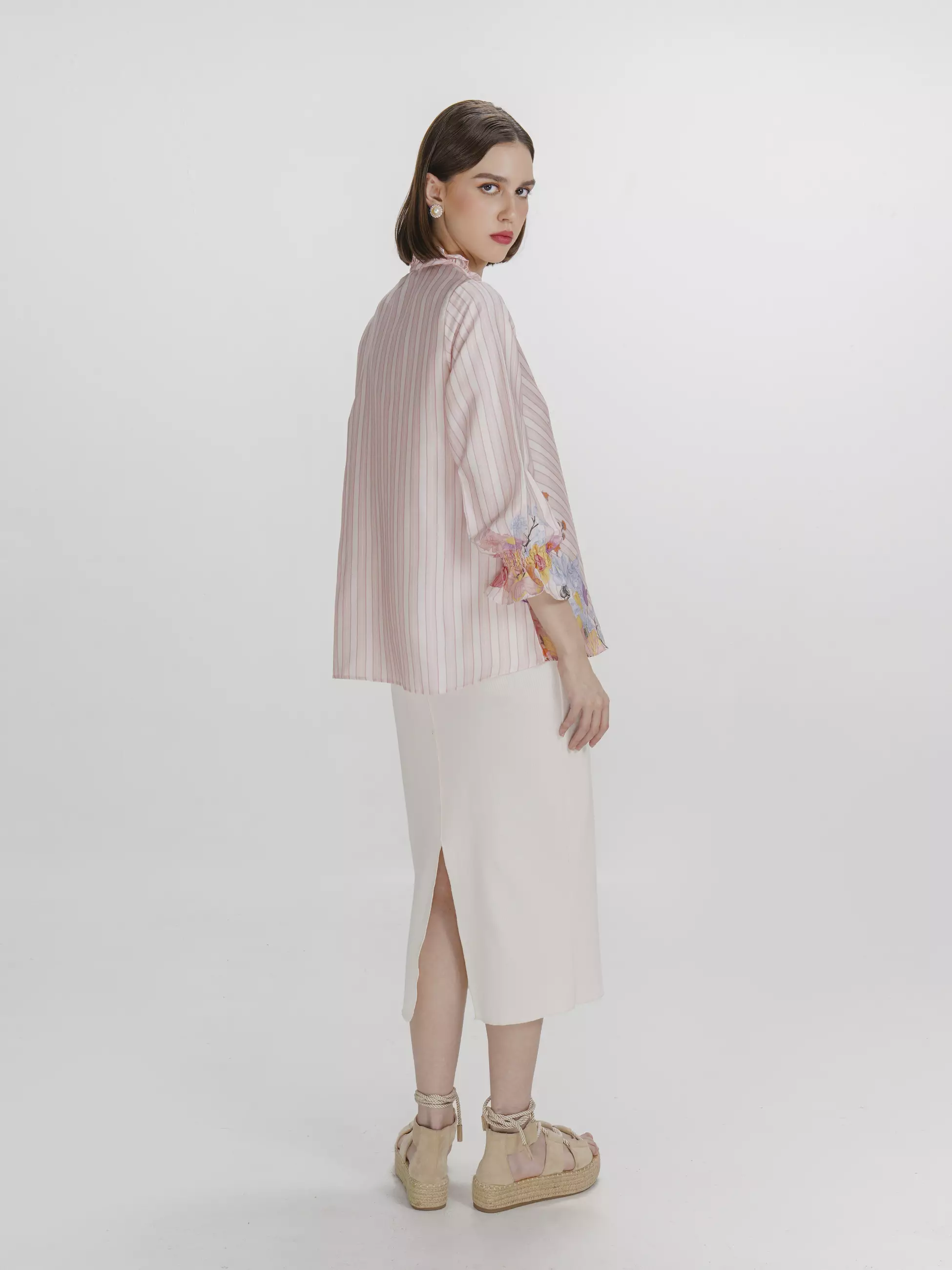 Jual Aleza Aleza - Priskila Shirt Pink Original 2024 | ZALORA Indonesia