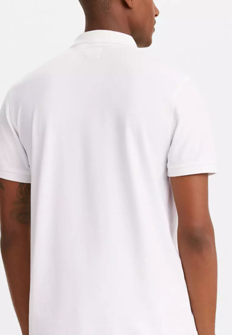 Jual Levi's Levi's New Levis Housemark Polo White + (35883-0003 ...