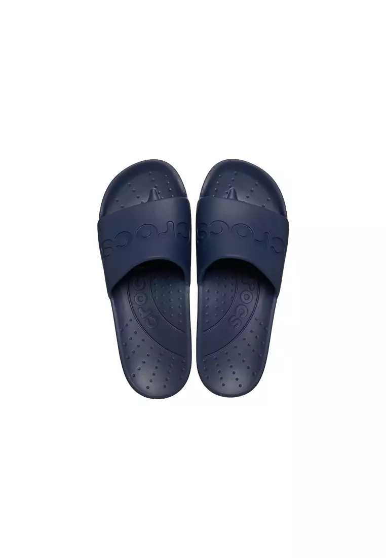 Buy Crocs Essentials Slide in Navy 2025 Online | ZALORA Philippines