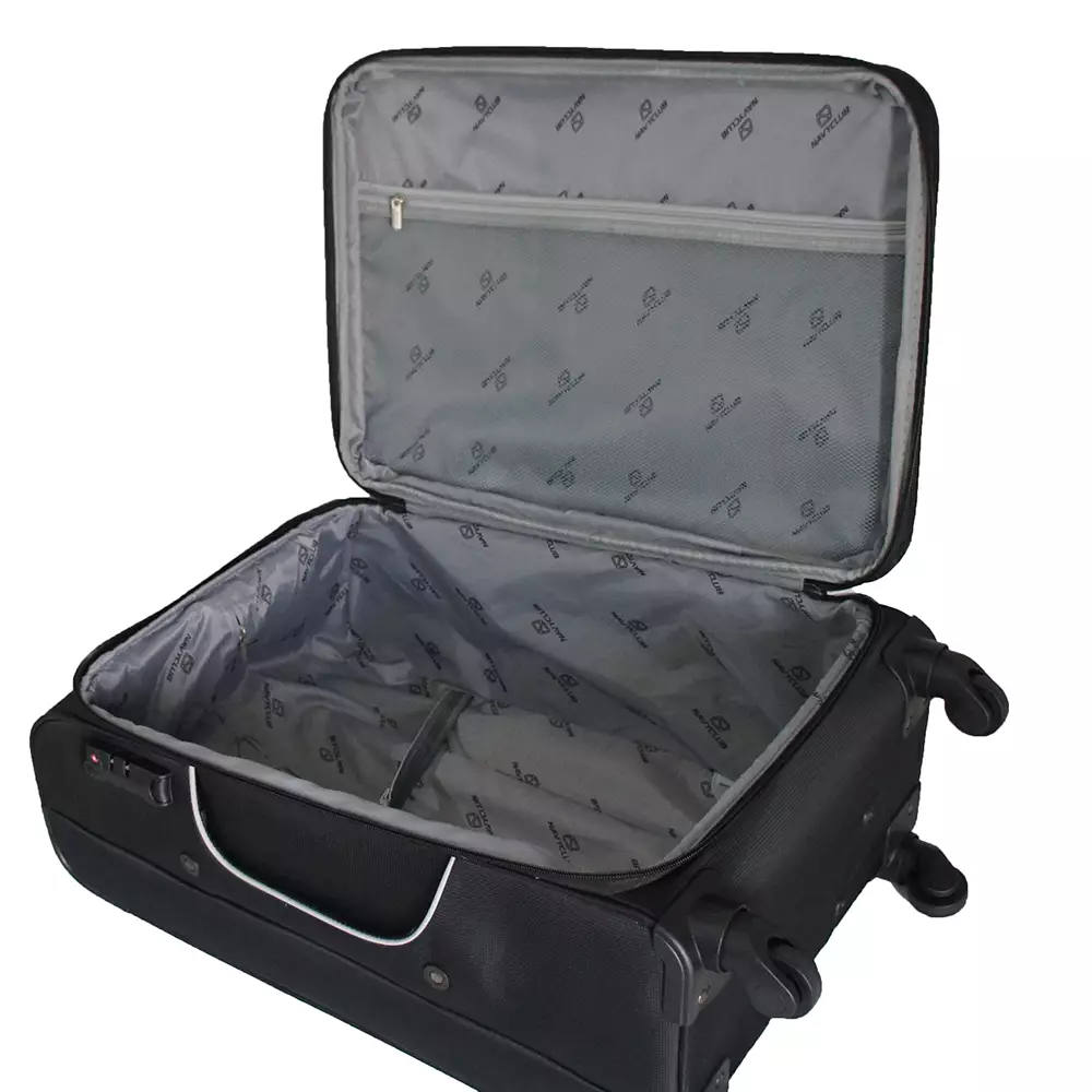 Jual Navy Club Navy Club Zycron Koper SoftCase - 4 Roda Putar TSA Lock ...