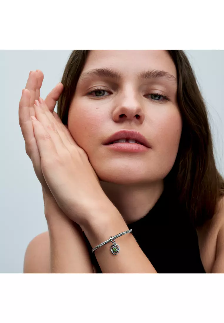 Buy Pandora Spring Green Eternity Circle Dangle Charm 2025 Online ...