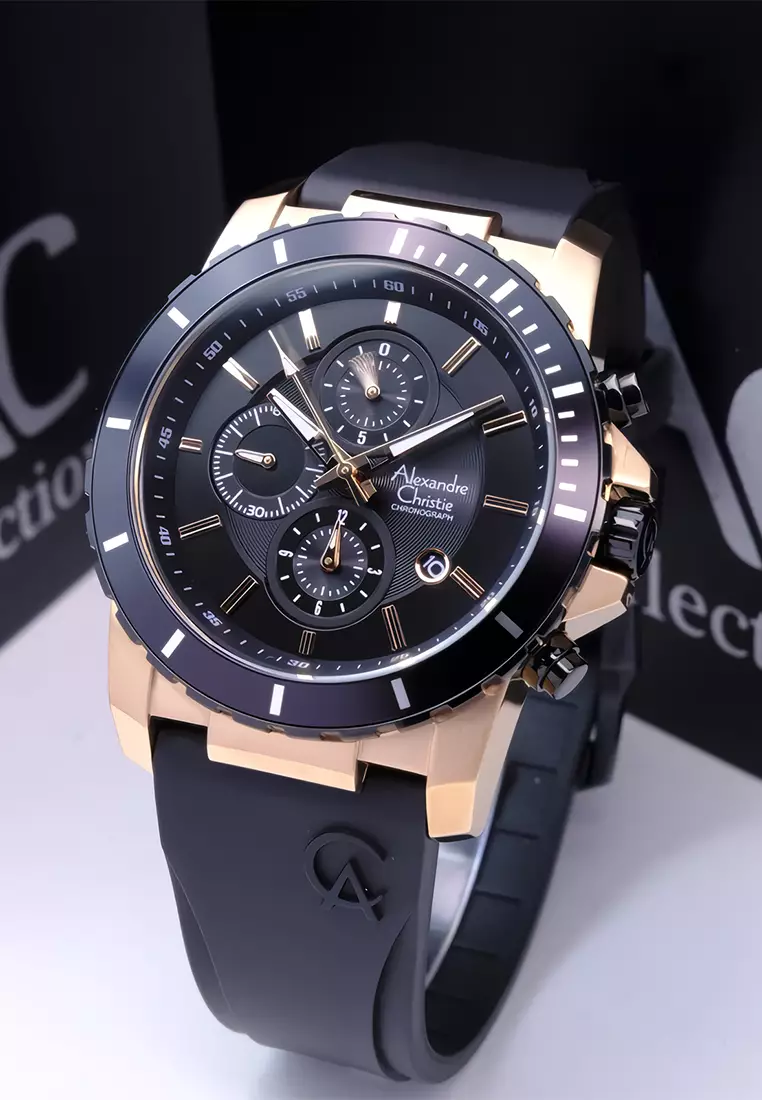 Jual Alexandre Christie Alexandre Christie - Jam Tangan Chronograph ...