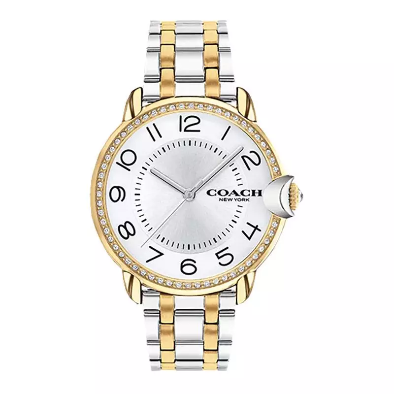 Jual Coach Jam Tangan Wanita Coach Arden 14503811Â Ladies White Dial ...