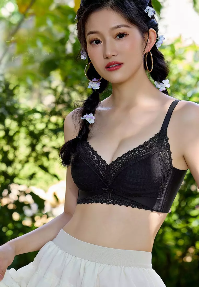 Buy LYCKA MMB1024 LYCKA Lady Non-Wired Bra Black 2025 Online | ZALORA Philippines