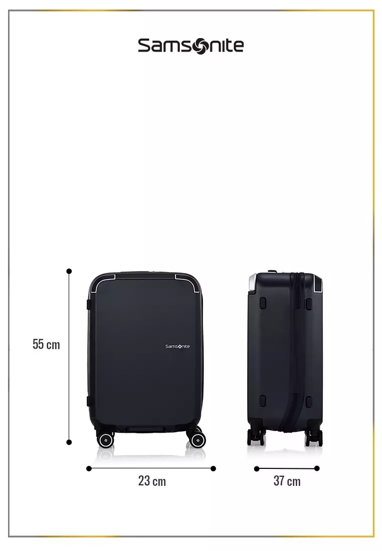 Jual Samsonite Samsonite Koper Hardcase Zenpod Spinner Cabin 20 - Black ...