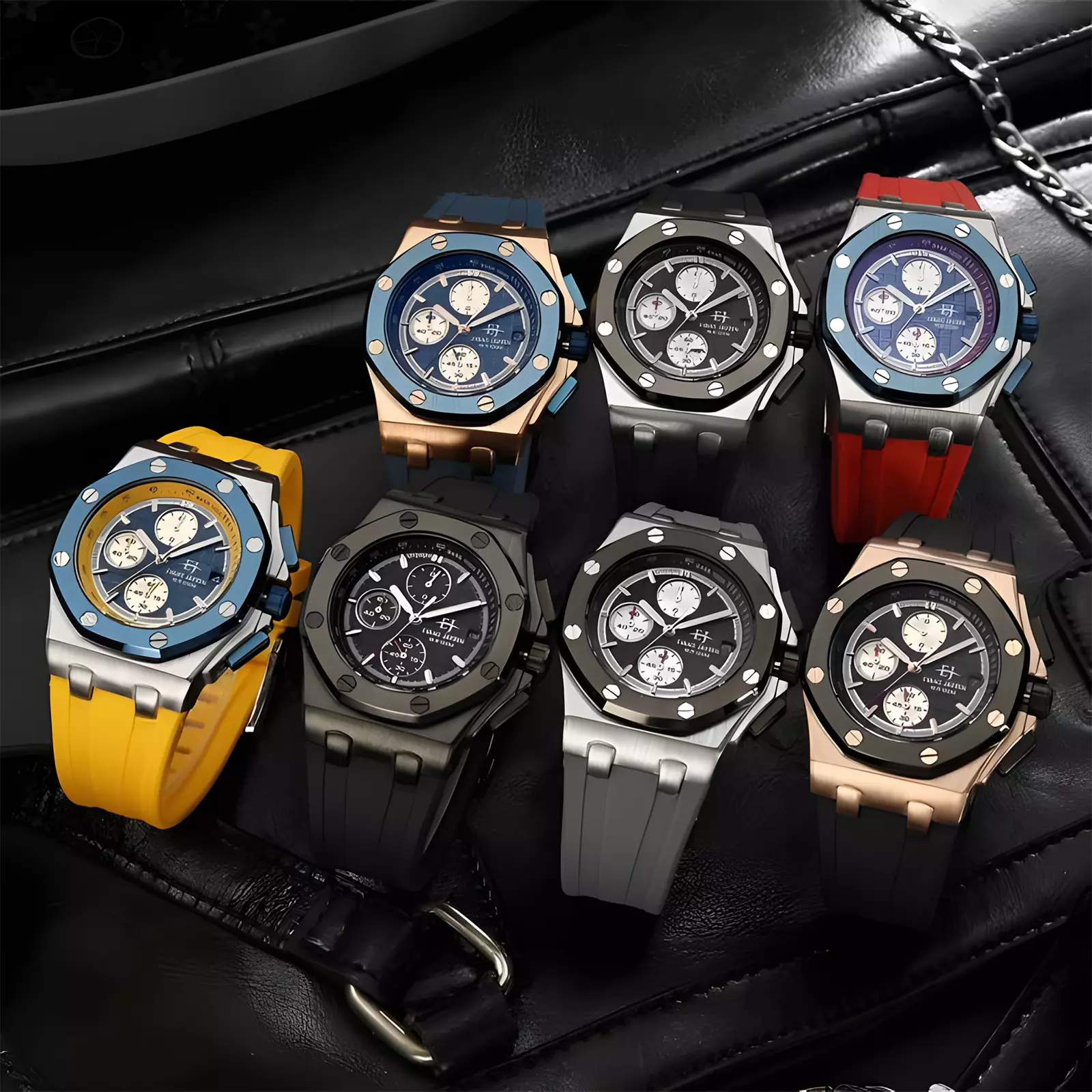 Jual Evans Jayden Evans Jayden - Jam Tangan Chronograph Pria - Black ...