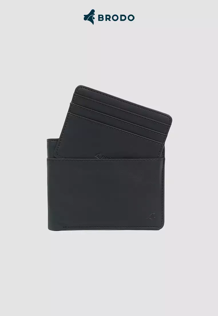Jual Brodo BRODO - Dompet Walland Black Original 2025 | ZALORA Indonesia
