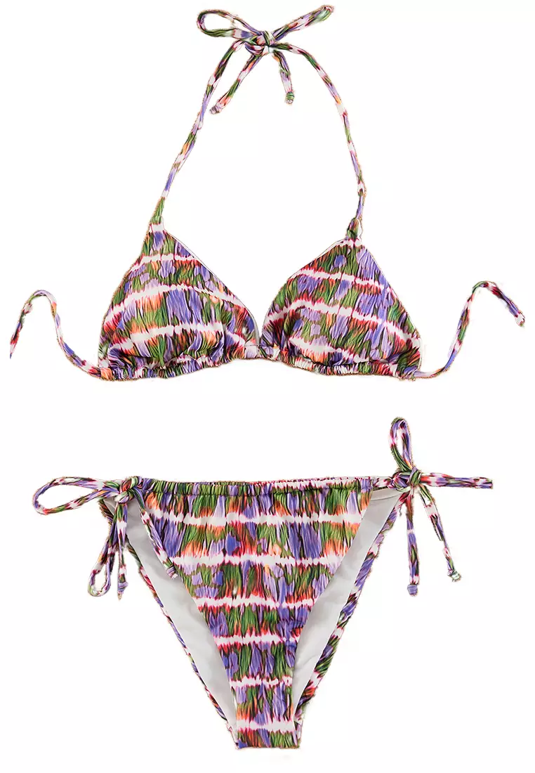 Jual Trendyol Triangle Bikini Top and Bottom Set Original 2025 | ZALORA ...