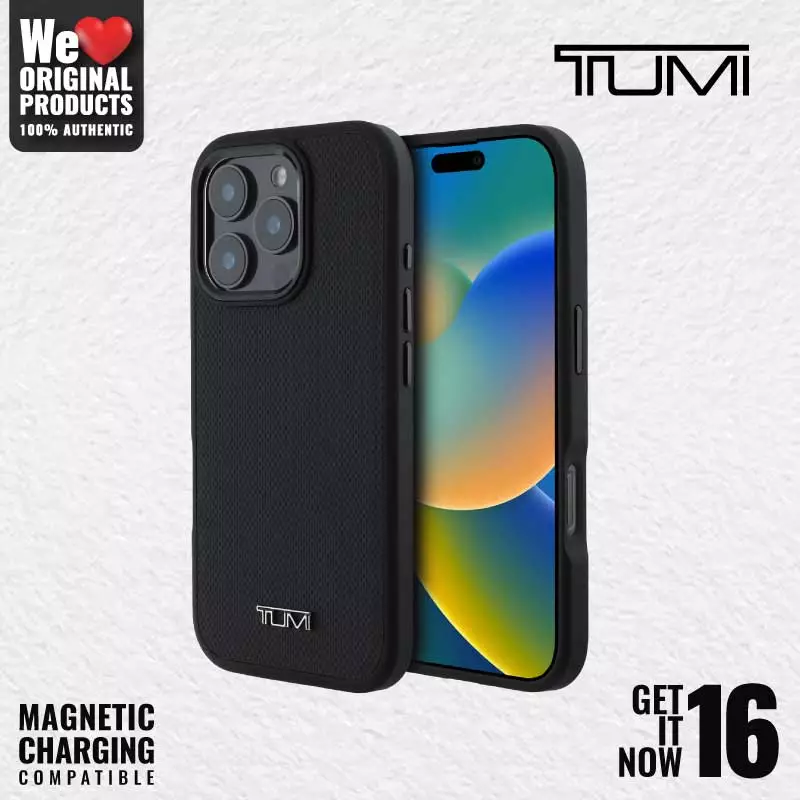 Jual Tumi Case For iPhone TUMI Balistic Pattern - Black, 16 Pro Original 2025 | ZALORA Indonesia