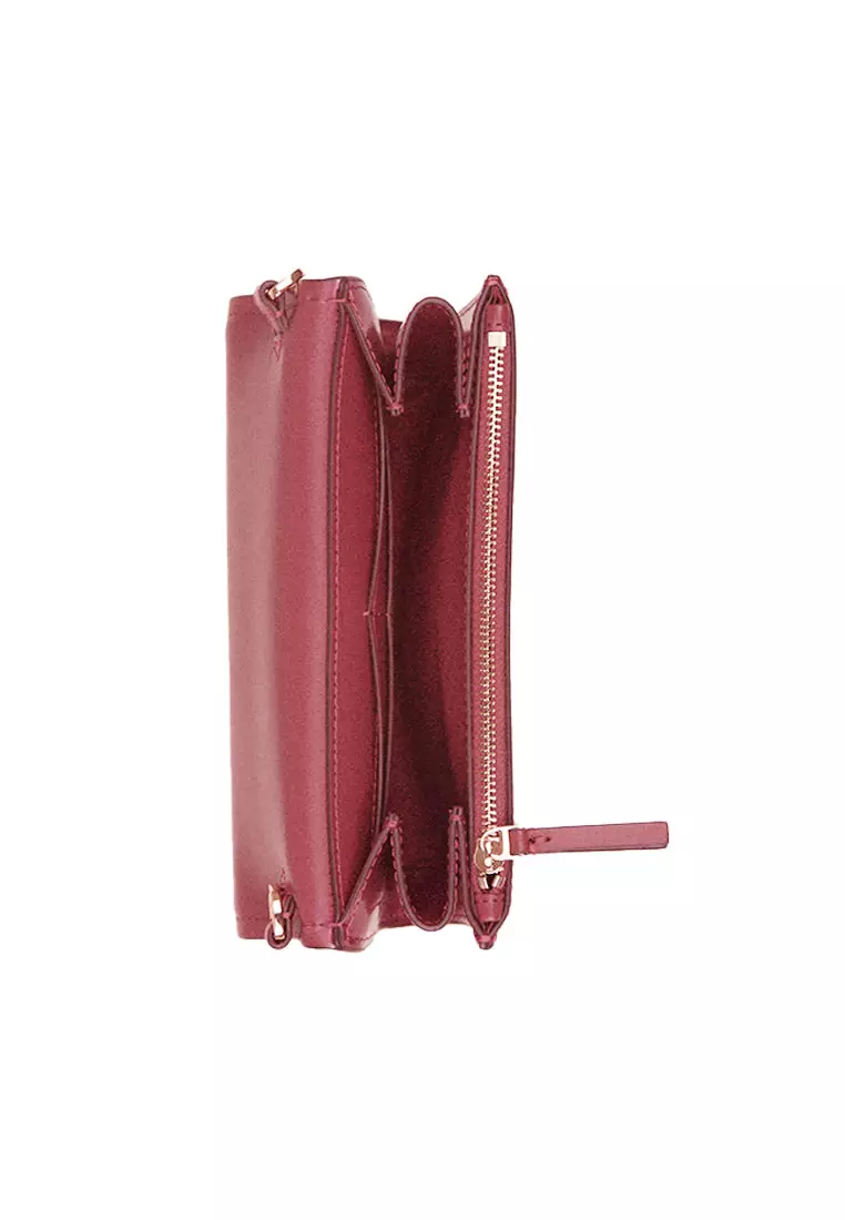Buy Tory Burch Tory Burch Emerson Patent Chain Crossbody Bag In Pink ...