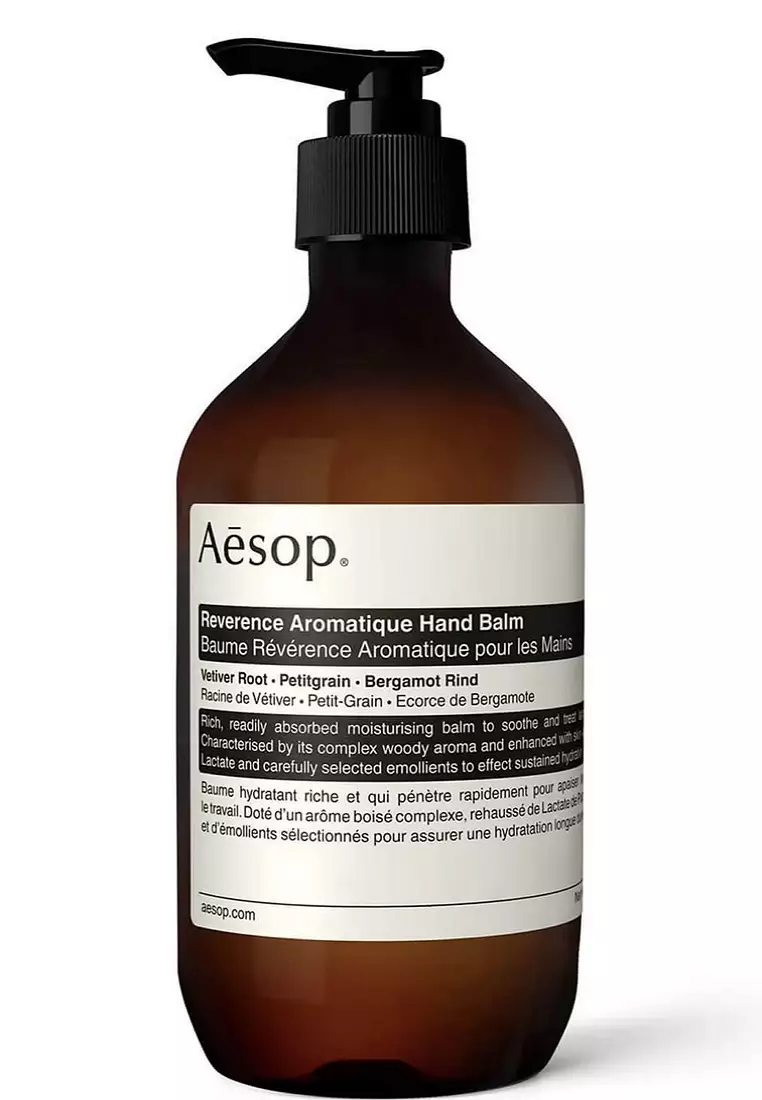 Buy Aesop Aesop Reverence Aromatique Hand Balm 500ml 2026 Online | ZALORA