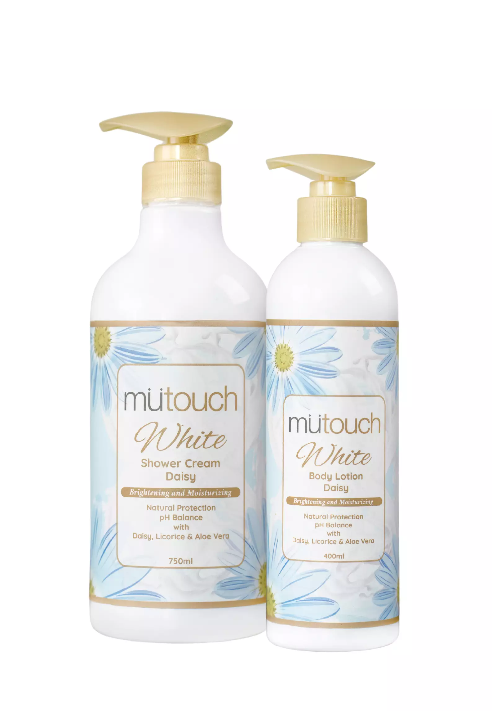 Jual MUTOUCH Mutouch White Brightening Set - DAISY - Shower 750ml ...