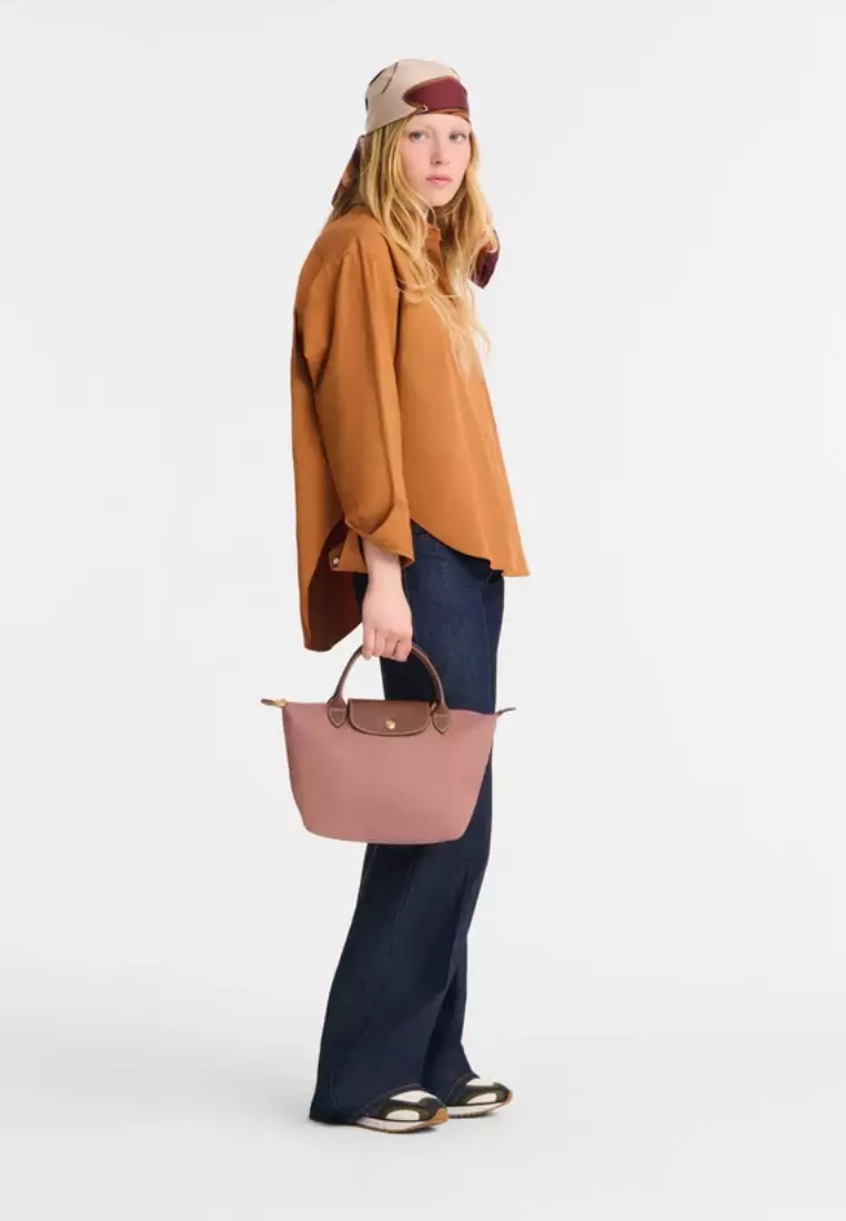 Jual LONGCHAMP Longchamp Le Pliage Original Handbag S Pink Tea Original ...