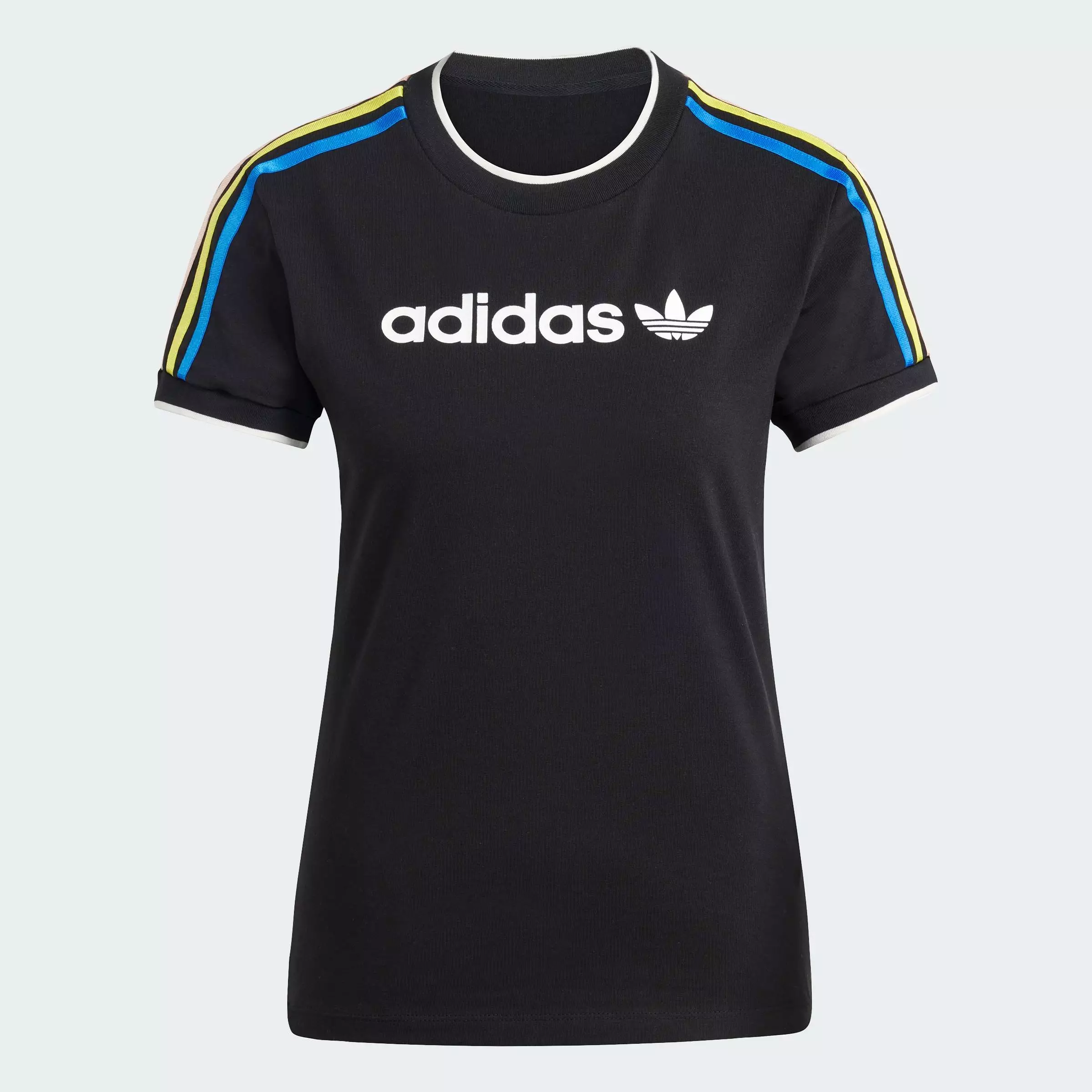 Buy ADIDAS Linear Logo 3-Stripes T-Shirt 2025 Online | ZALORA