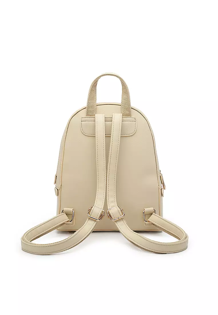 Buy Sara Smith Women's Monogram Backpack - White 2026 Online | ZALORA