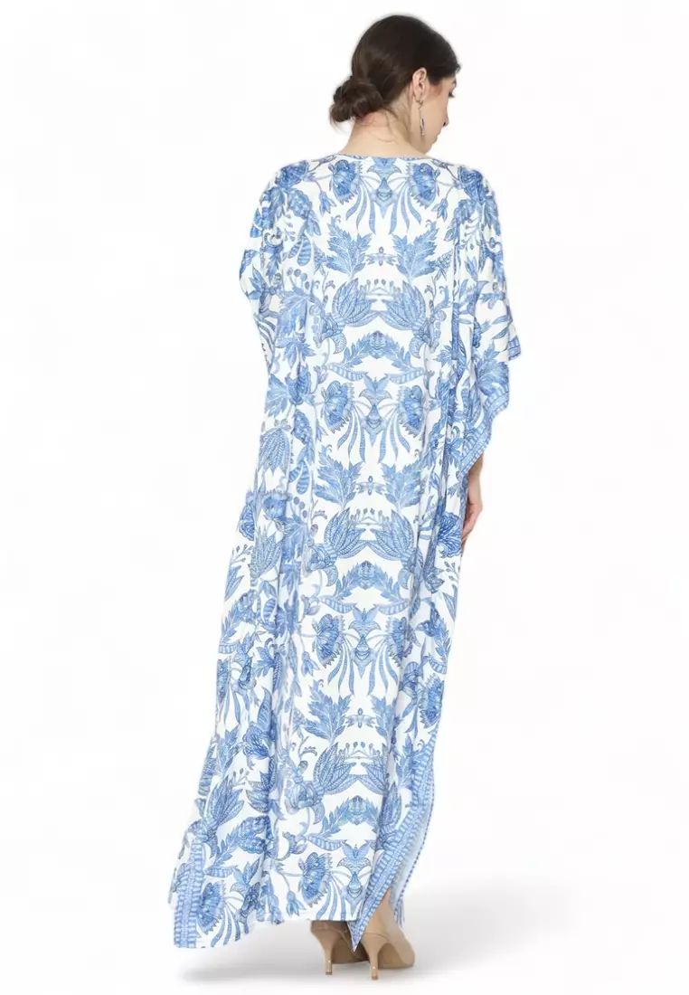 Buy Kanzi by liza yahya Kanzi Exclusive Short Sleeve Kaftan 2025 Online ...