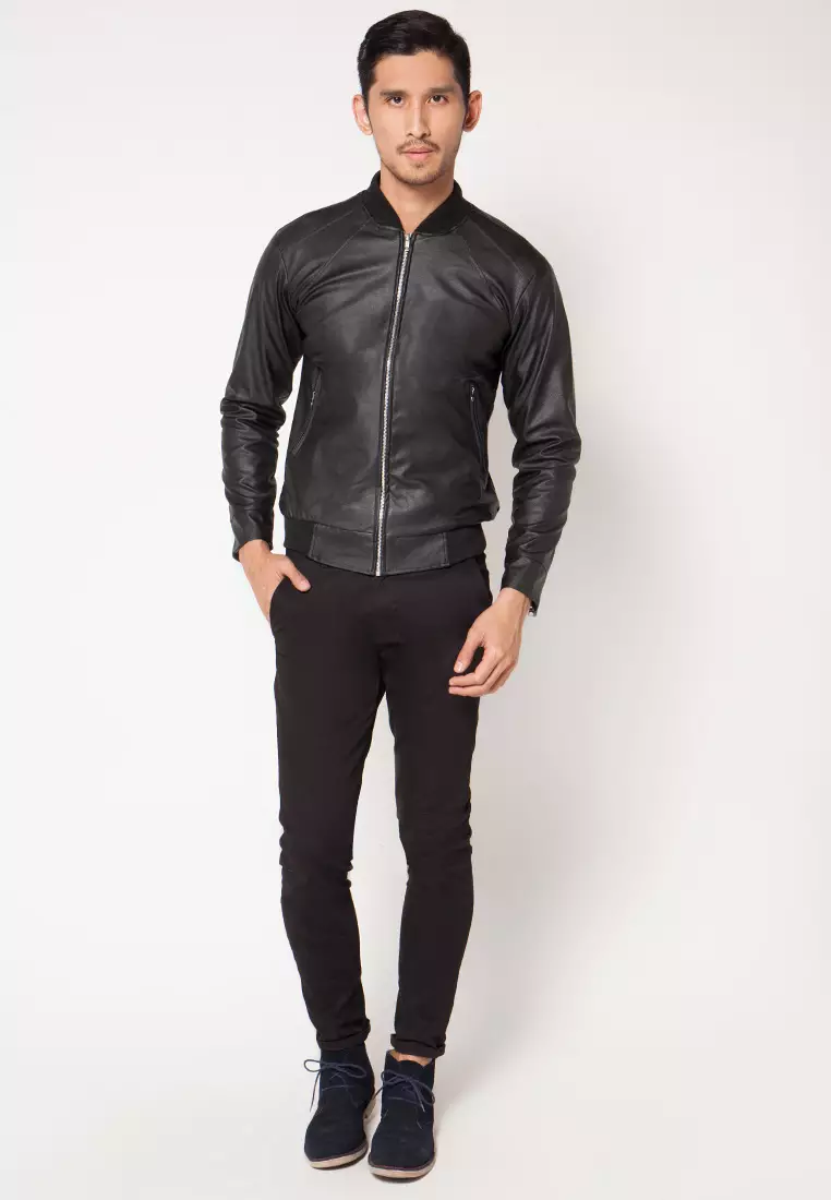 Jual Crows Denim Crows Denim - Nubuck Leather Jacket Original 2025 ...