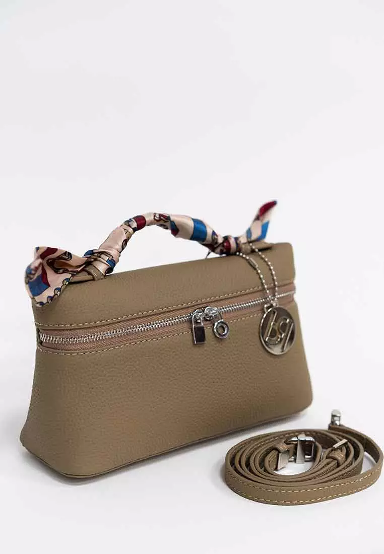 Buy Paperdolls Lilly Top Handle Bag With Scarf Detail 2026 Online ...