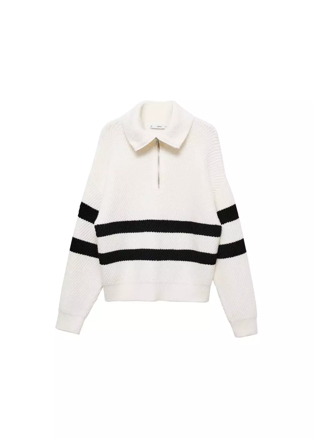 Jual Mango Sweater rajutan ribbed garis-garis Original 2025 | ZALORA ...