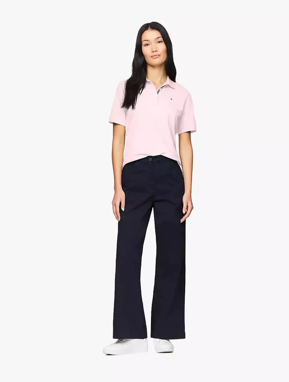 Jual Tommy Hilfiger TOMMY HILFIGER - SOLID STRETCH COTTON POLO - CRADLE ...