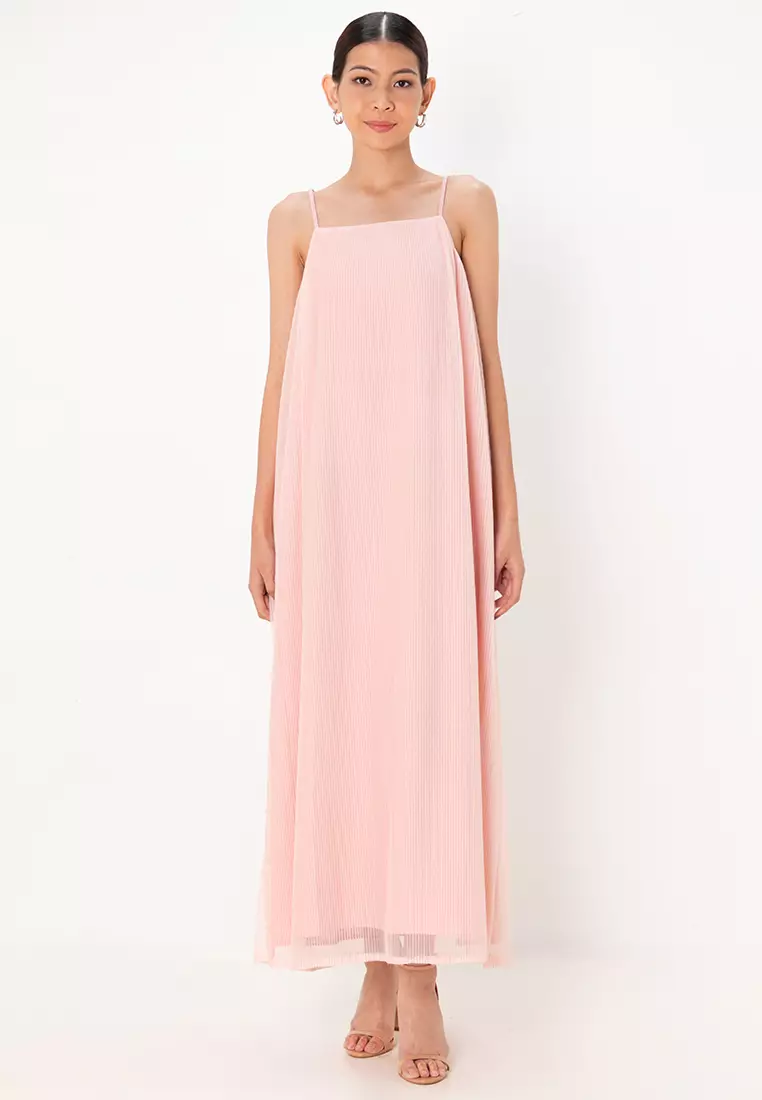 Buy EMBARA Pleated Inner dress 2025 Online | ZALORA