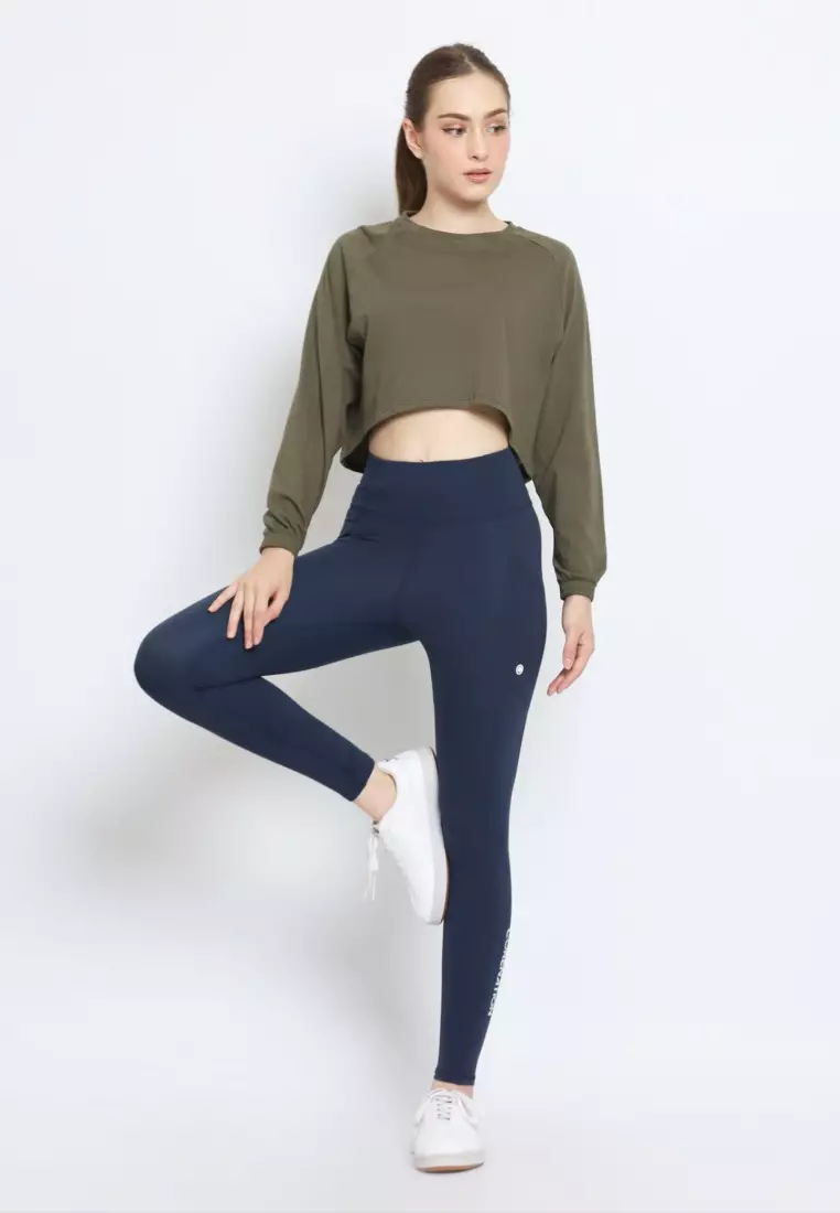 Jual Corenation Active Aura Long Sleeve - Green Original 2025 | ZALORA ...