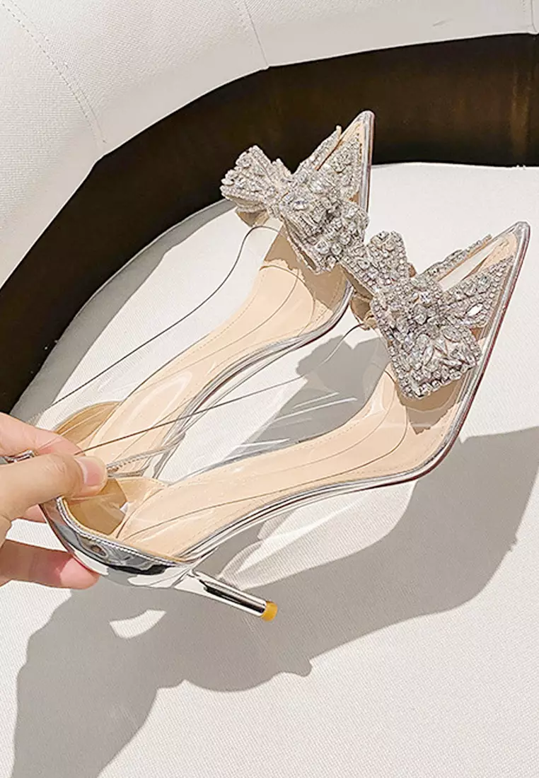 Buy Twenty Eight Shoes VANSA Pointed Toe Rhinestone Bow High Heel Pumps ...