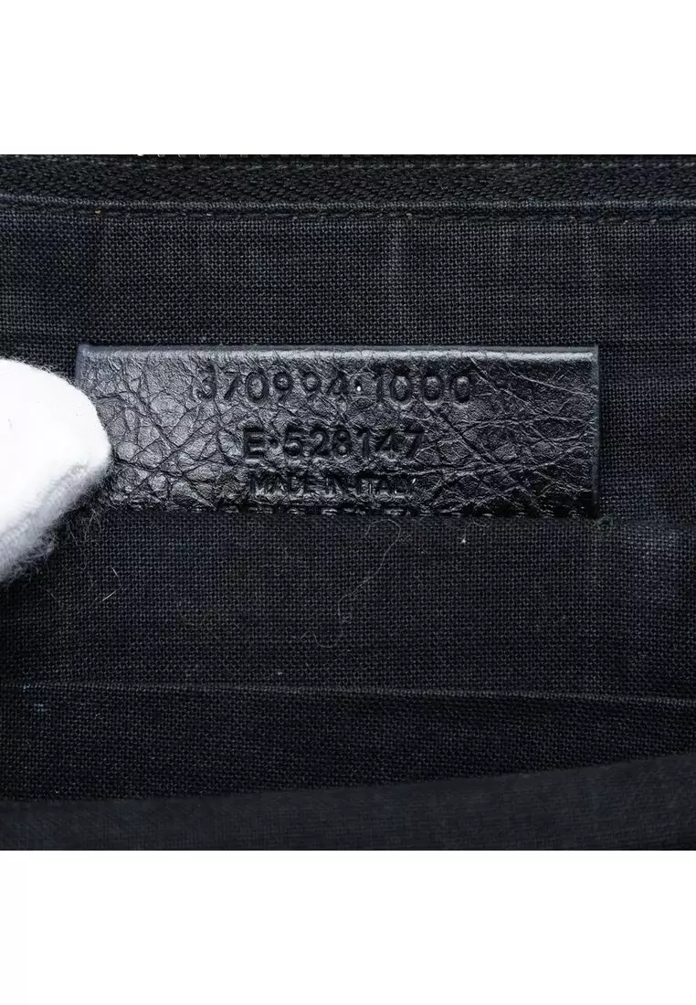 Buy Balenciaga Pre-Loved Balenciaga Lambskin Motocross Giant 12 Zip ...
