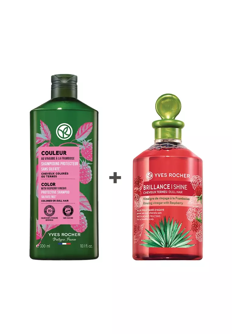 Buy Yves Rocher [Exclusive Offer] Yves Rocher Shine Shampoo + Raspberry ...