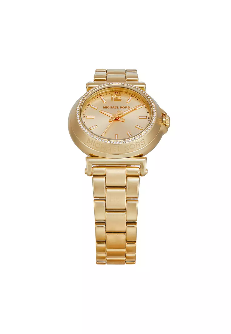 Buy Michael Kors Maren Gold Stainless Steel Watch MK7516 2025 Online ...