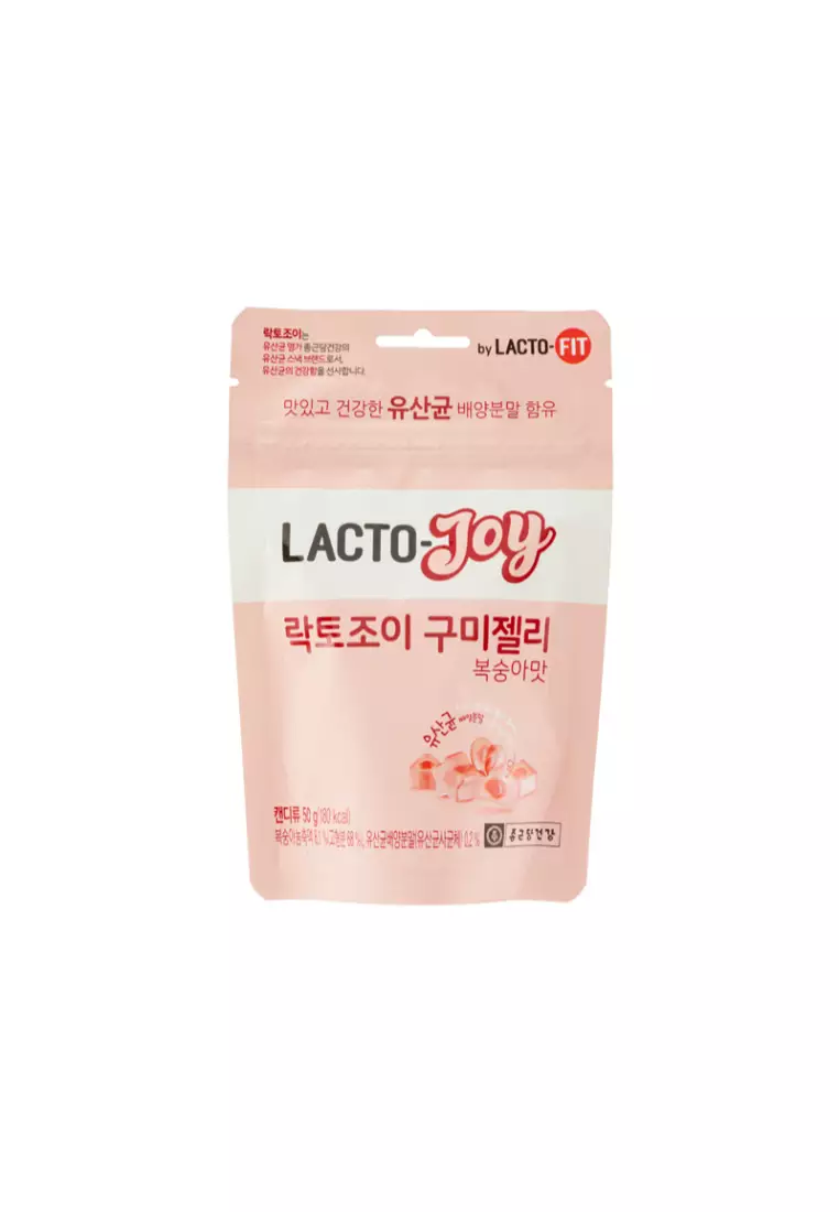 Buy LACTO-FIT LACTO-FIT Probiotics Gummy - Peach 50g Online | ZALORA ...