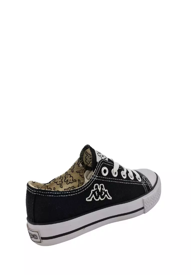 Jual Kappa Kappa Erli Kids Sneakers Low-Cut Shoes - Black/White ...