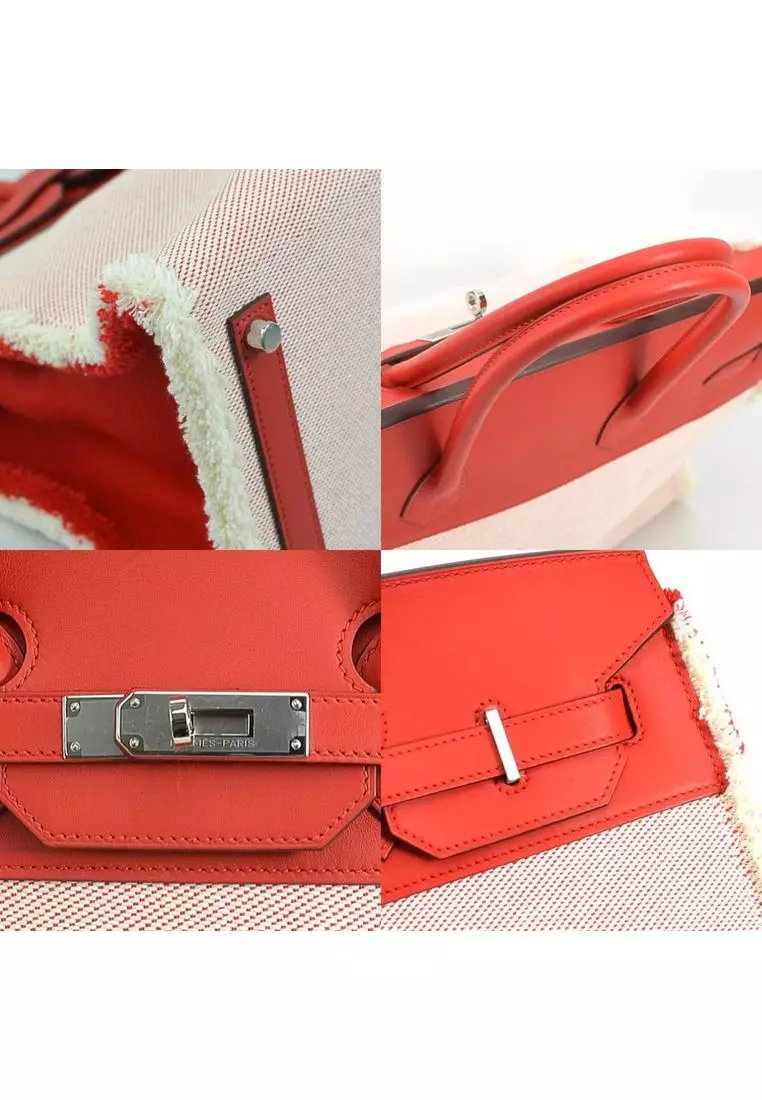 Buy Hermes Pre-Loved Hermès Red Leather Birkin 35 Online | ZALORA Malaysia