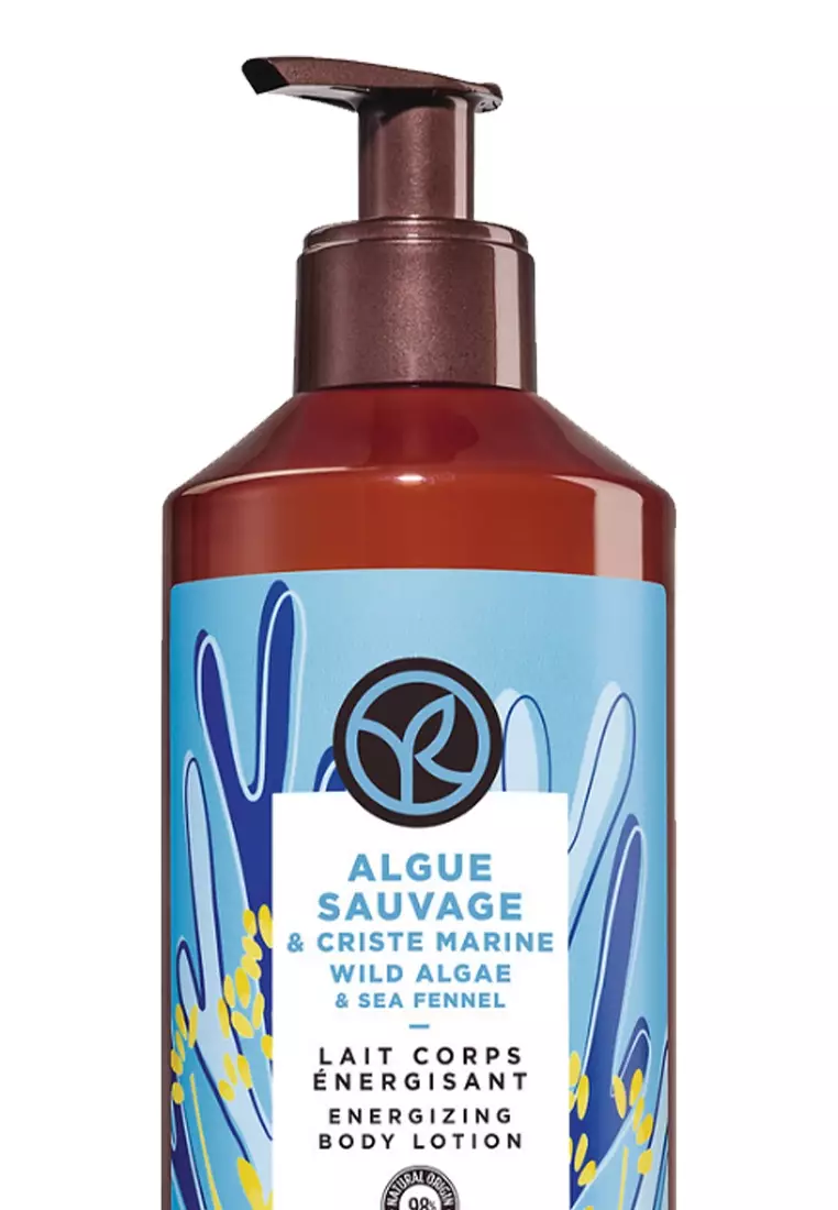 Buy Yves Rocher Wild Algae Energizing Body Lotion - 390ml Natural ...